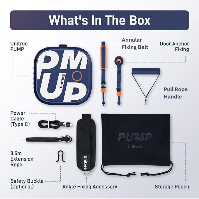 With Free “Fitness Pump” app